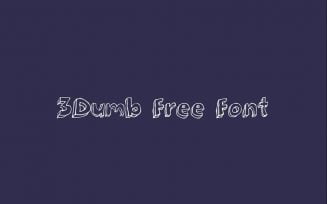 3dumb Font Free Download