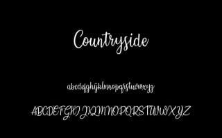 Countryside Font Free Download