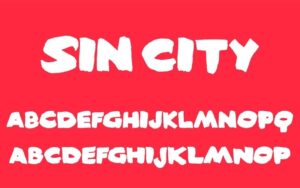 Sin City Font Free Download