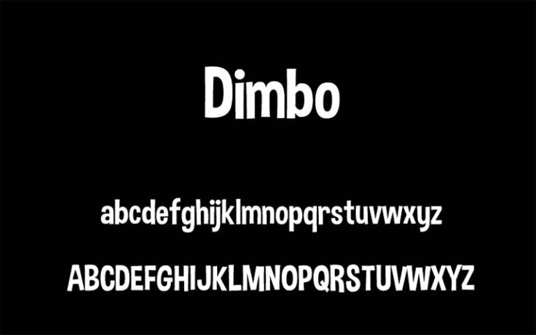 Dimbo Font Free Download
