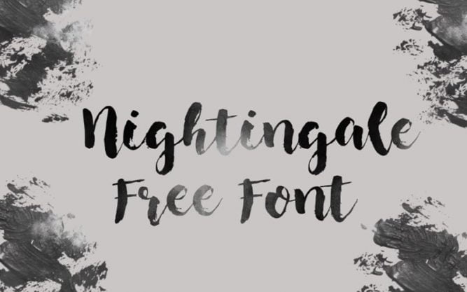 Nightingale Font Free Download