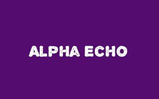 Alpha Echo Font Free Download