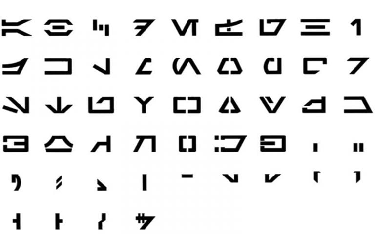 Aurebesh Font Free Download