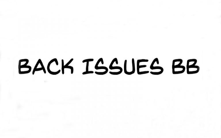 Back Issues BB Font Free Download