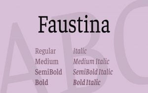Faustina Font Free Download