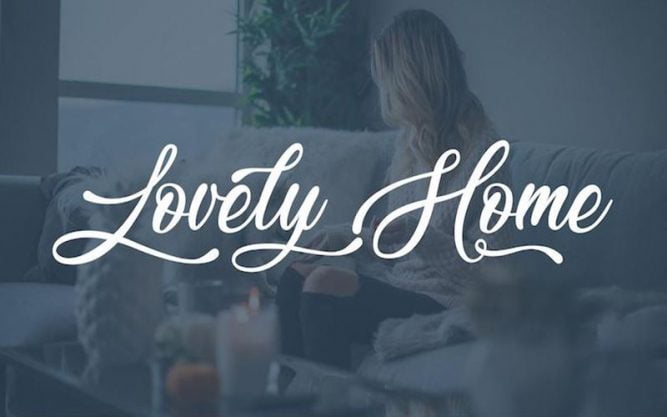 Lovely Home Font Free Download