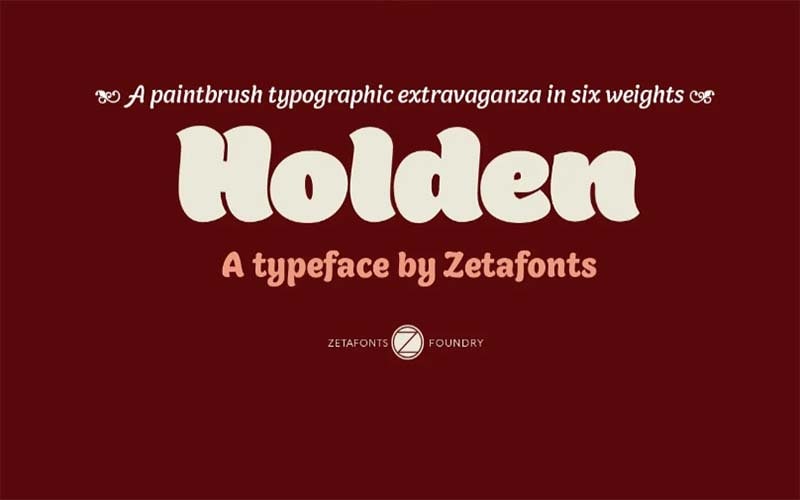 Holden Font Free Download