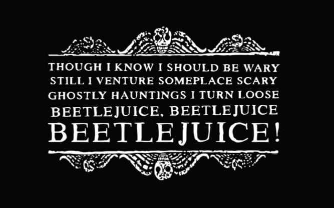 Beetlejuice Font Free Download