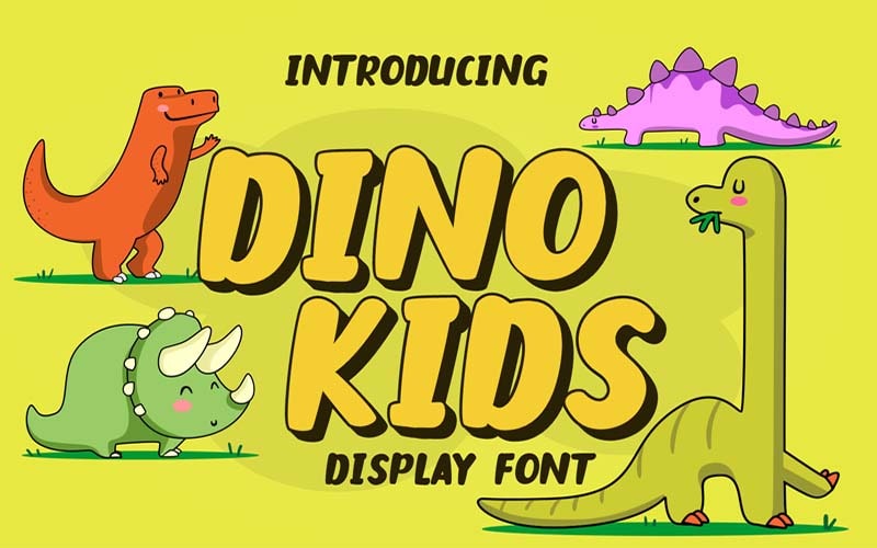 Dino Font Free Download