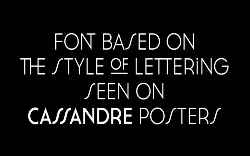 Cassannet Font Free Download