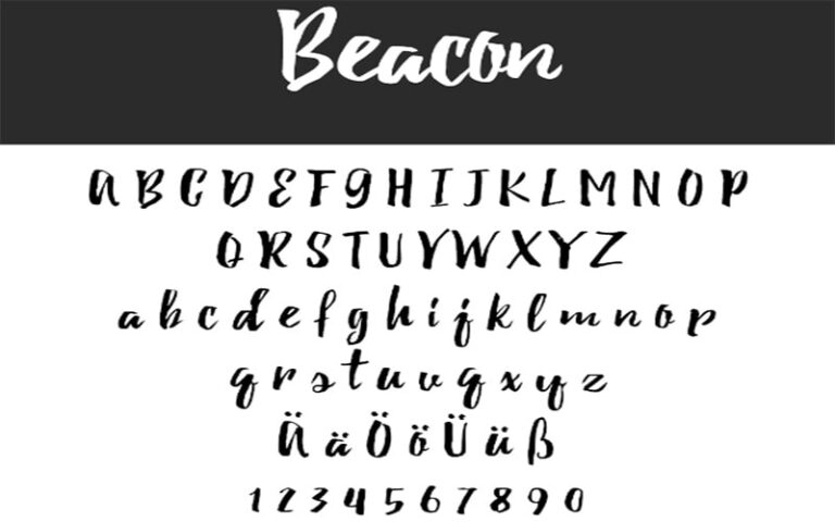 Beacon Font Free Download