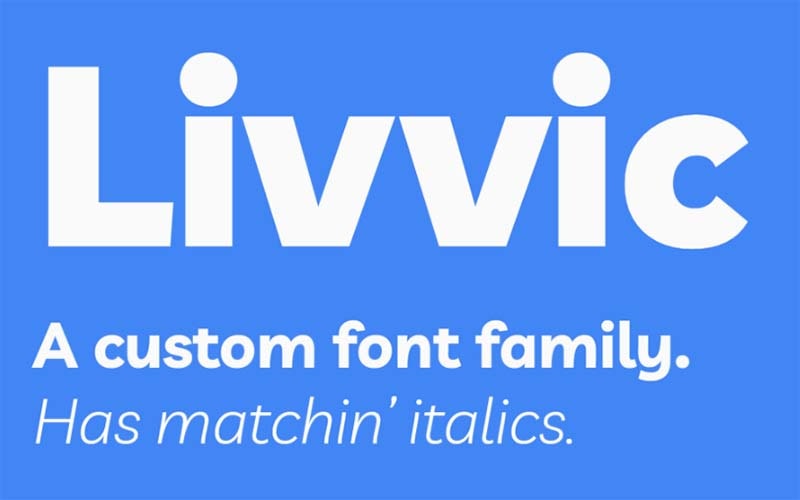 Livvic Font Free Download