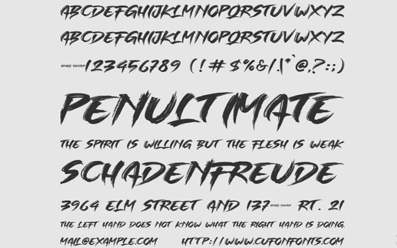 Street Fighter Font Free Download