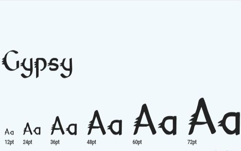 Gypsy Font Free Download