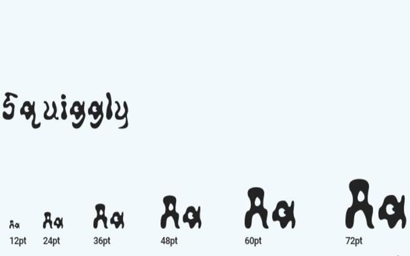 Squiggly Font Free Download