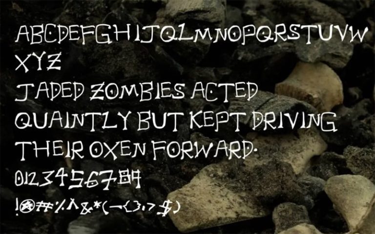 Death Note Font Free Download