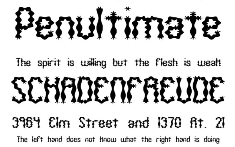 Squiggly Font Free Download