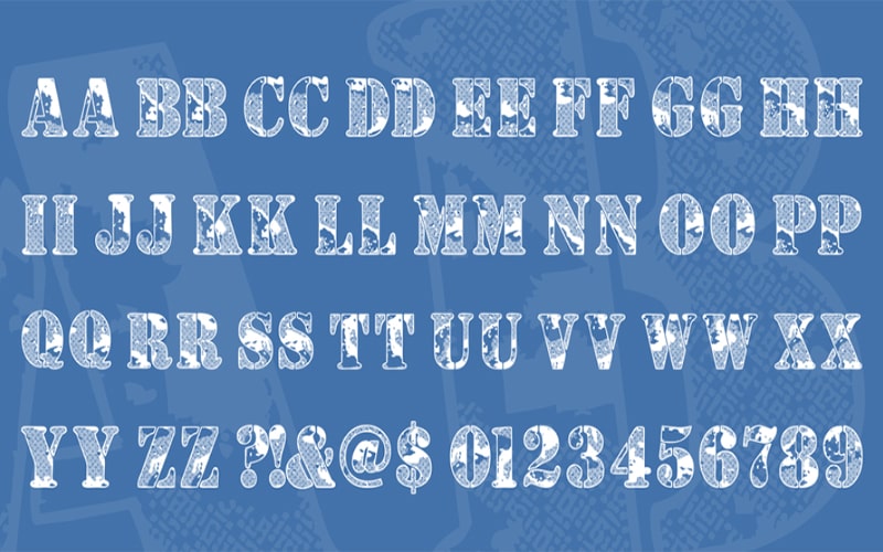 Camouflage Font Free Download