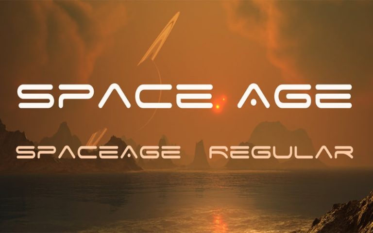 Space Age Font Free Download