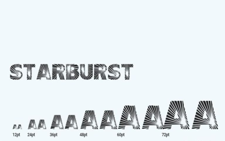 Starburst Font Free Download