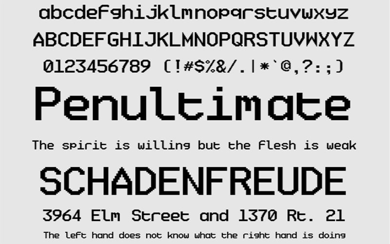 Ticketing Font Free Download