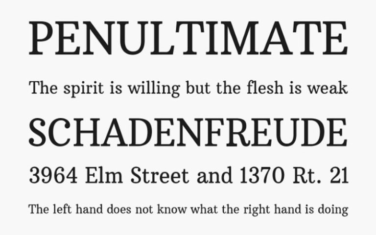 Arbutus Slab Font Free Download