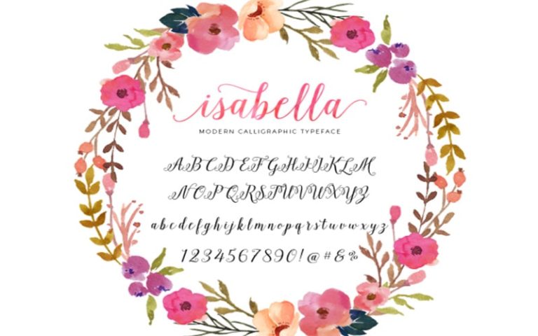Isabella Font Free Download