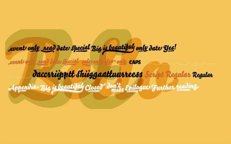 Bello Script Font Free Download