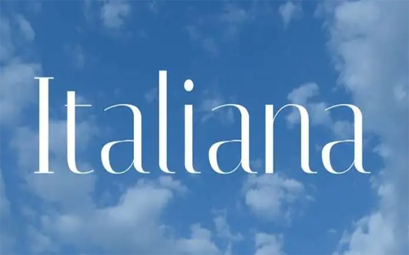 Italiana Fuentes Font Free Download