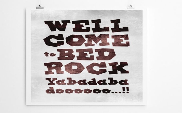 Flintstone Font Free Download