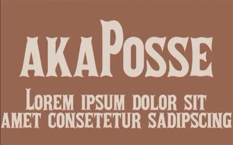 Backwoods Logo Font Free Download