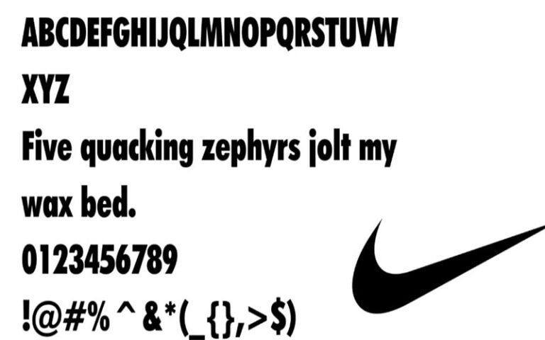 Just Do It Font Free Download