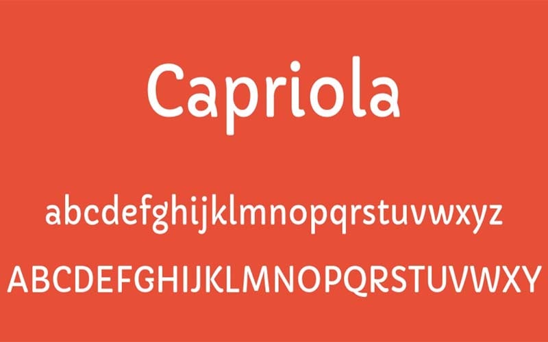 Capriola Font Free Download