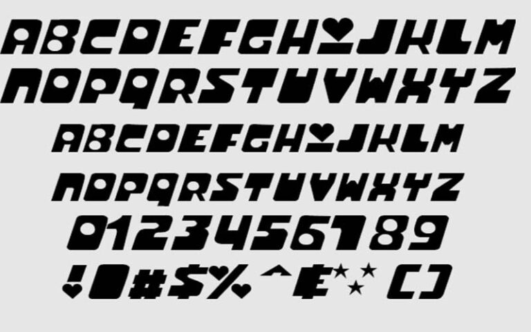 Powerpuff Girls Font Free Download