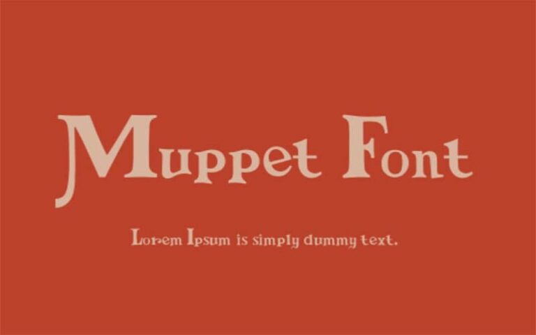 Muppet Font Free Download
