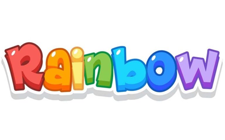 The Rainbow Font Free Download