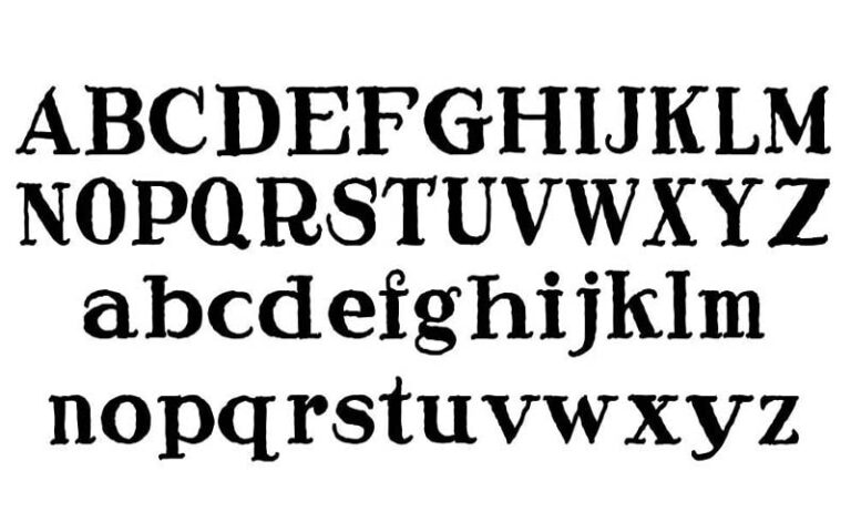 Speedball Ragged Font Free Download