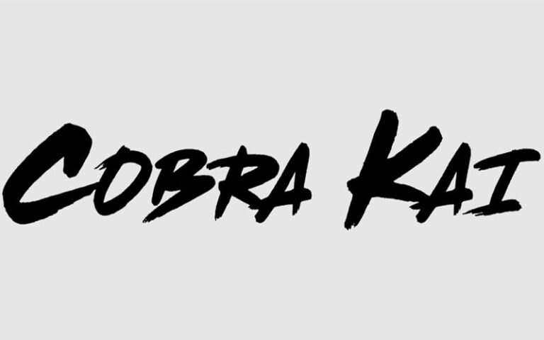 Cobra Kai Font Free Download