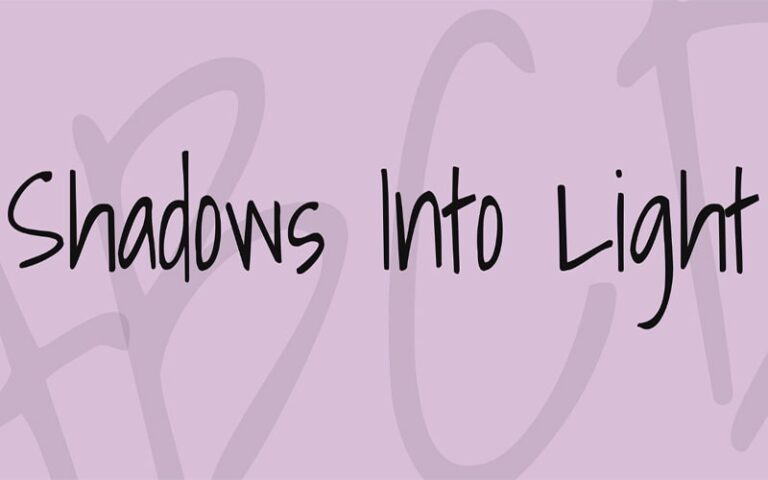 Shadows Into Light Font Free Download