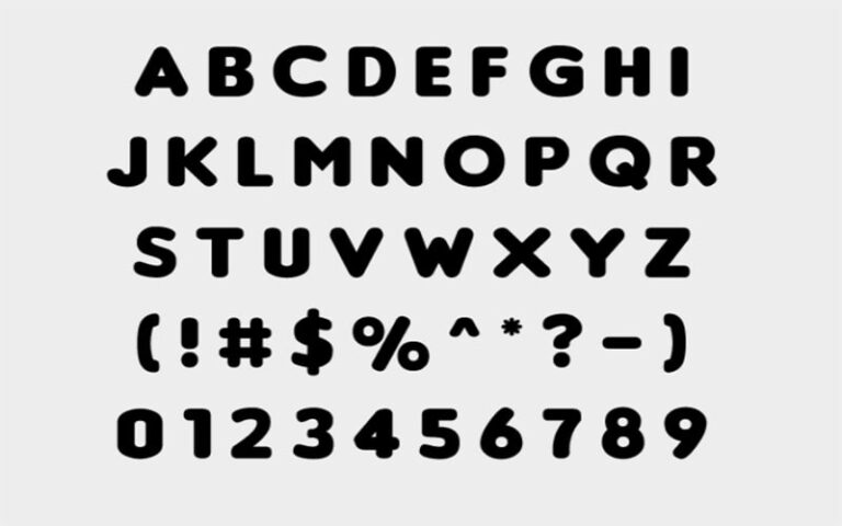 Burger King Font Free Download