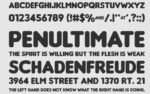 Burger King Font Free Download