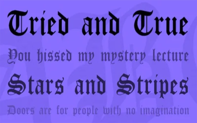 Chrome Hearts Font Free Download