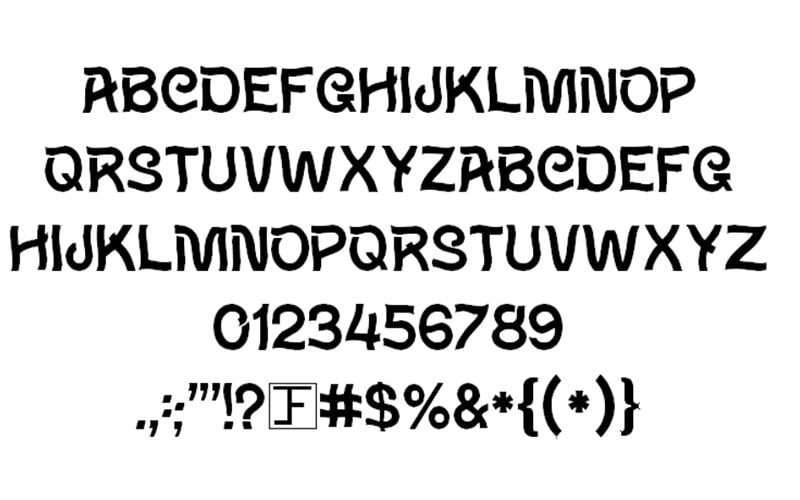 Wavy Font Free Download