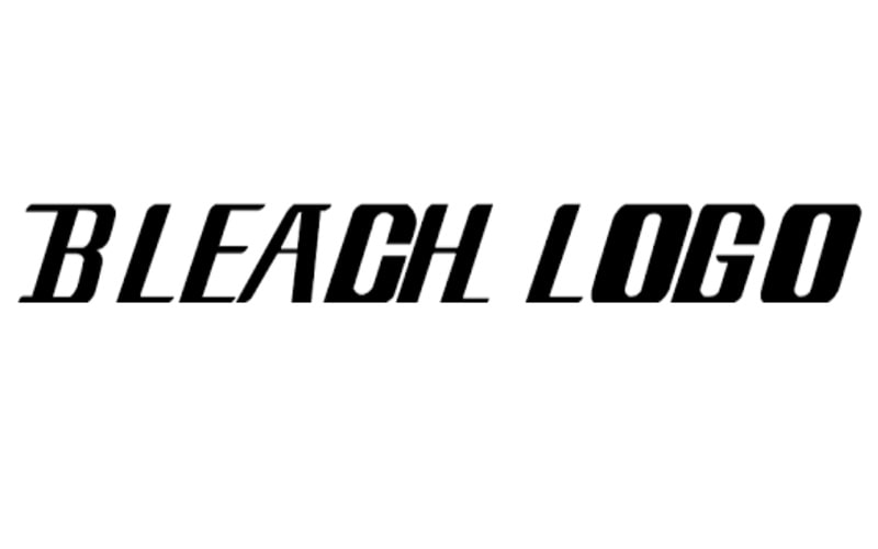 Bleach Logo Font Free Download