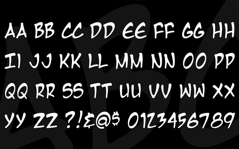 Manga Temple Font Free Download
