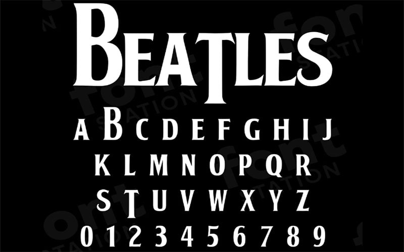 Beatles Font Free Download