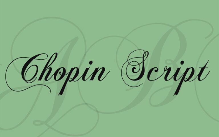 Chopin Script Font Free Download