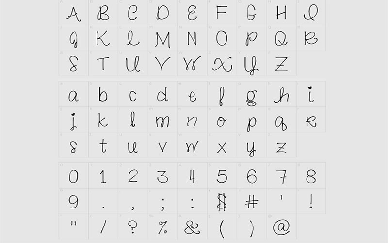 Just Beautiful Simplicity Font Free Download