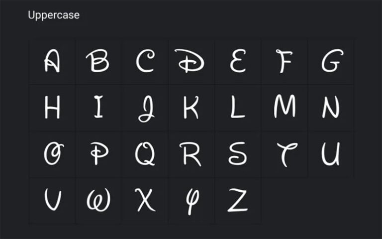 Waltograph Disney Font Free Download