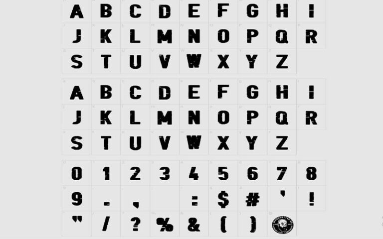 Black Folder Font Free Download